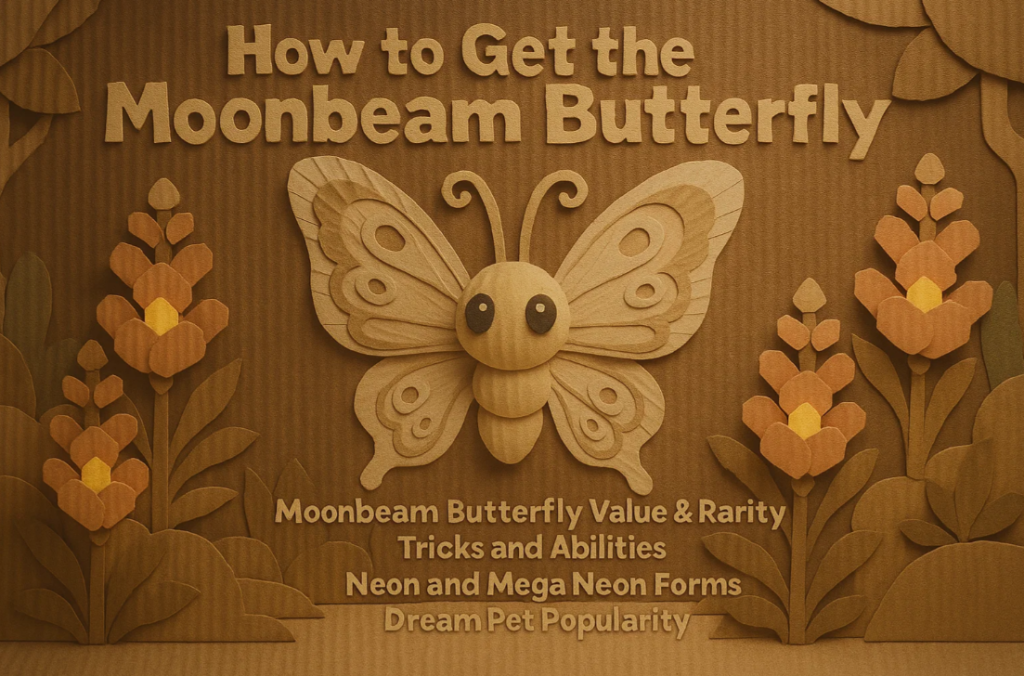 The Ultimate Guide to the Moonbeam Butterfly in Adopt Me! — A Legendary ...